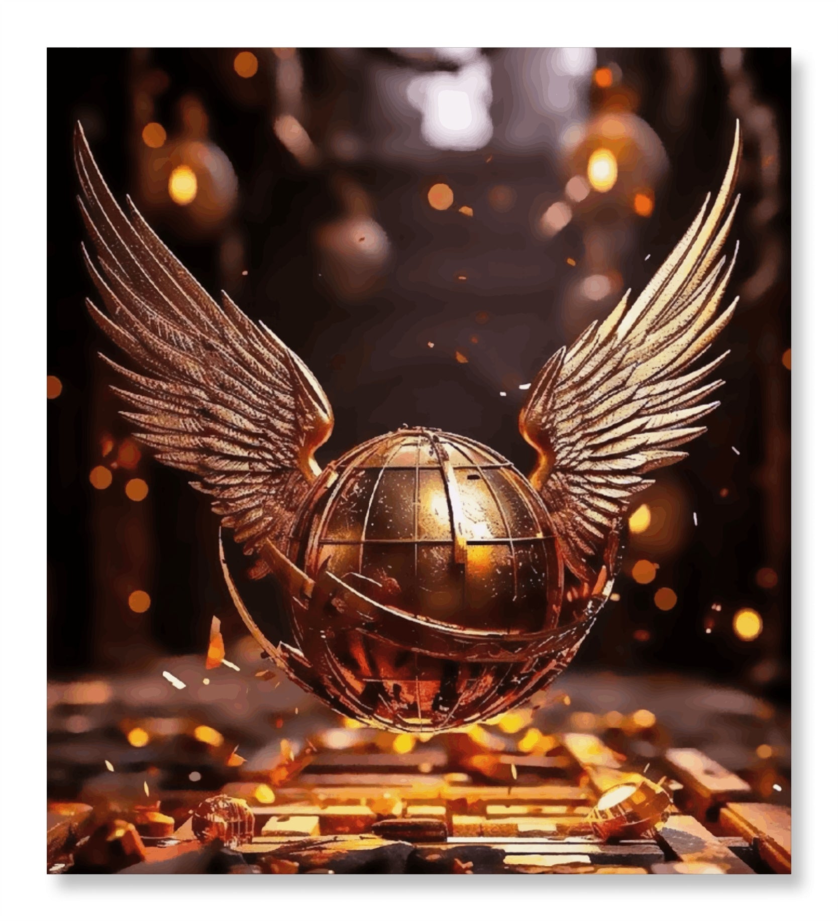 Golden Snitch - Harry Potter – PaintWaint