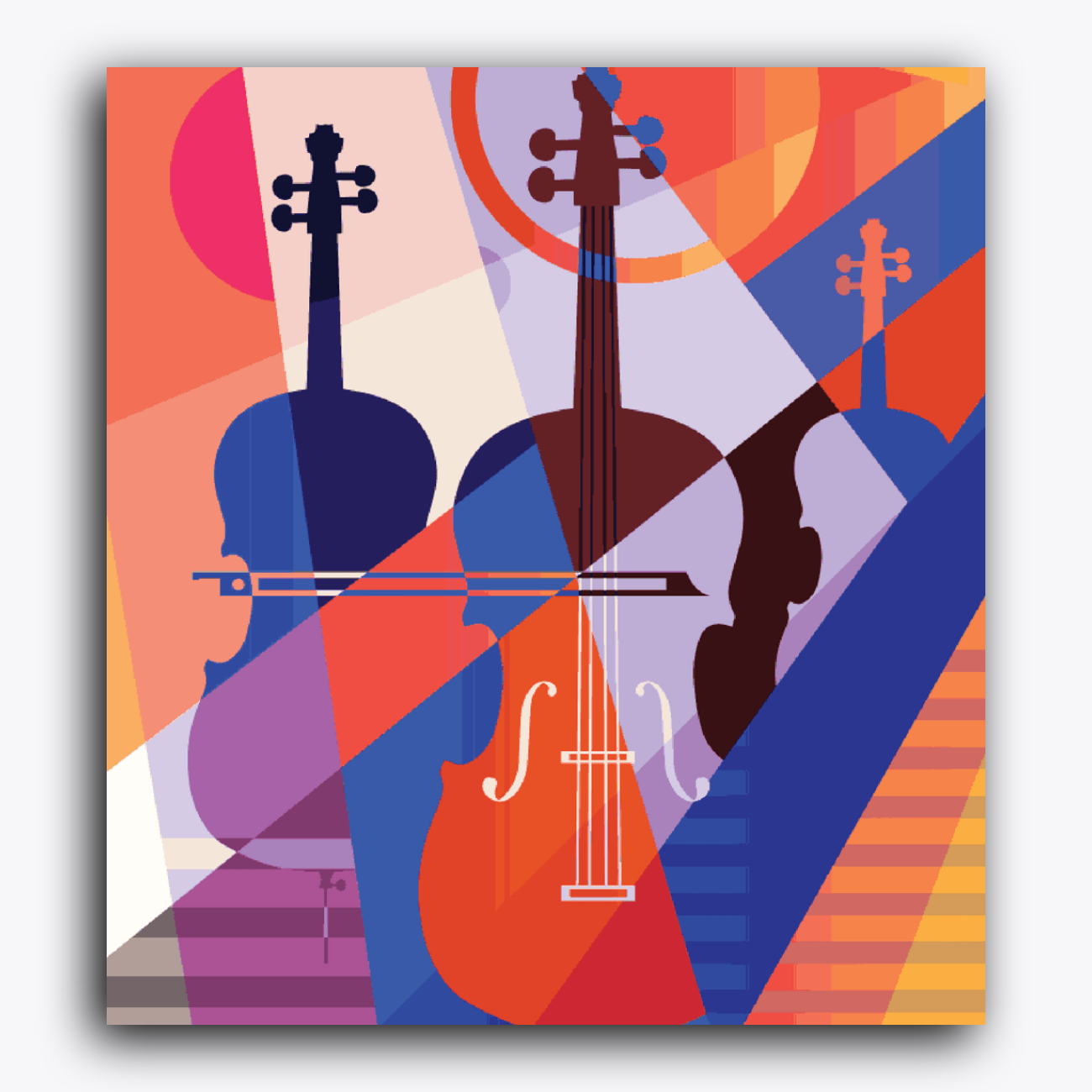 Guitar Abstract – PaintWaint