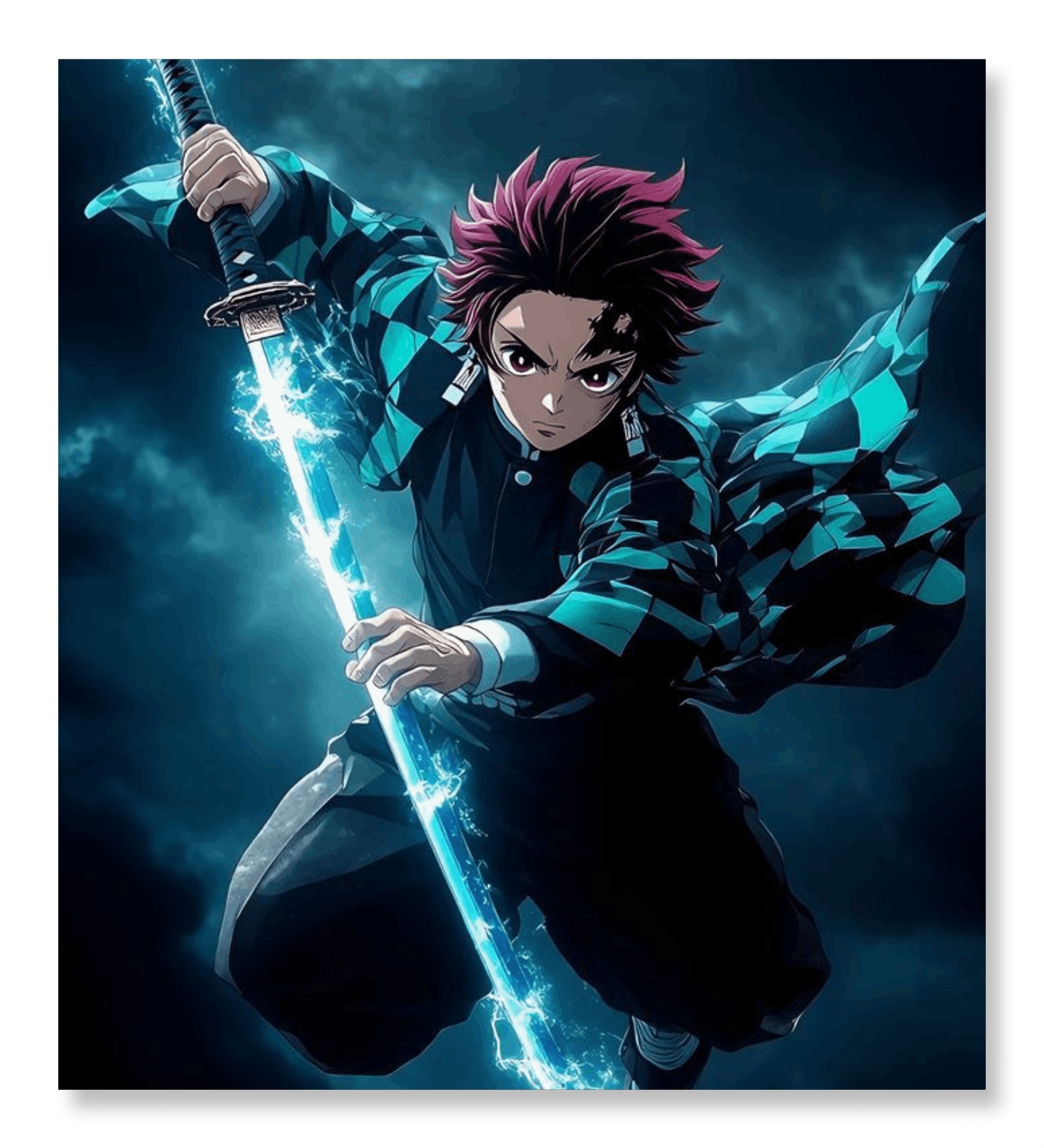 Tanjiro Water Breathing - Demon Slayer – PaintWaint