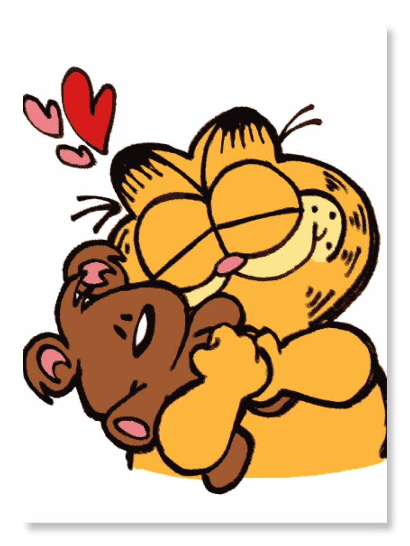 Garfield And It's Teddy - Valentine Special – PaintWaint