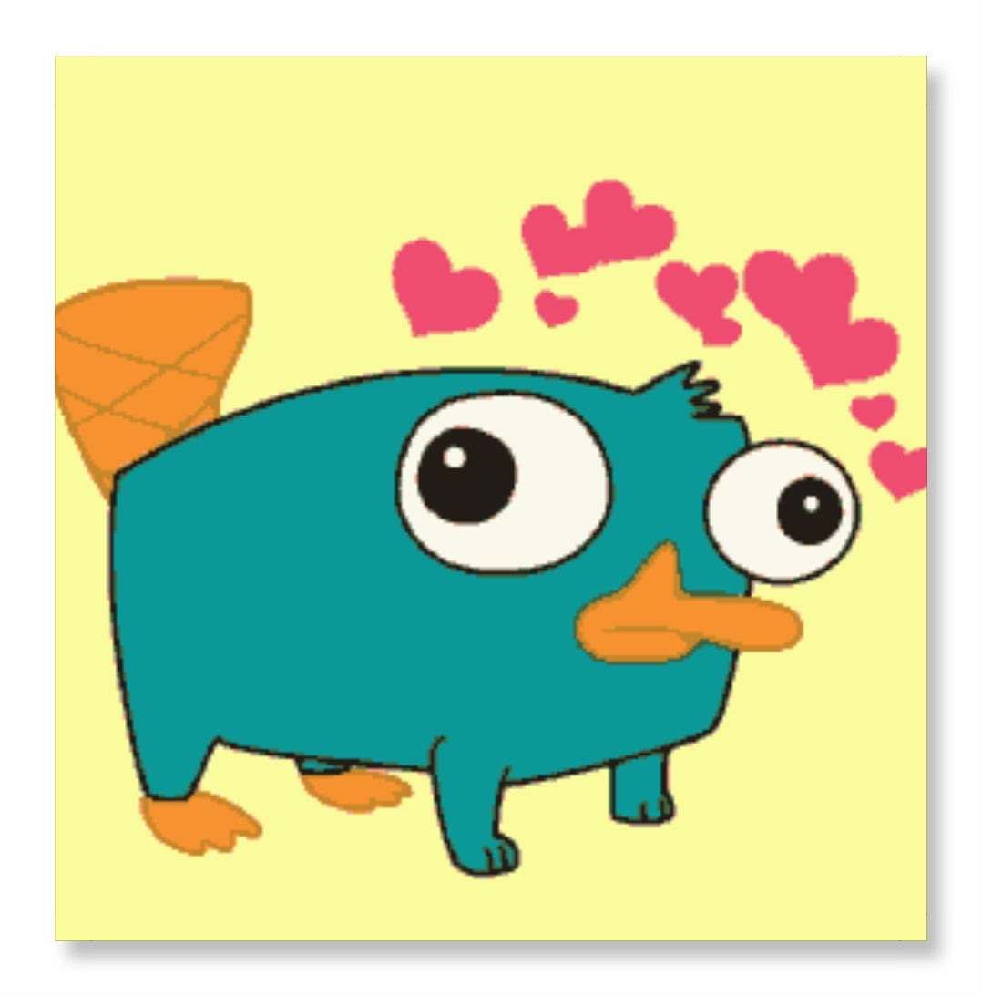 Perry The Platypus - Phineas and Ferb – PaintWaint