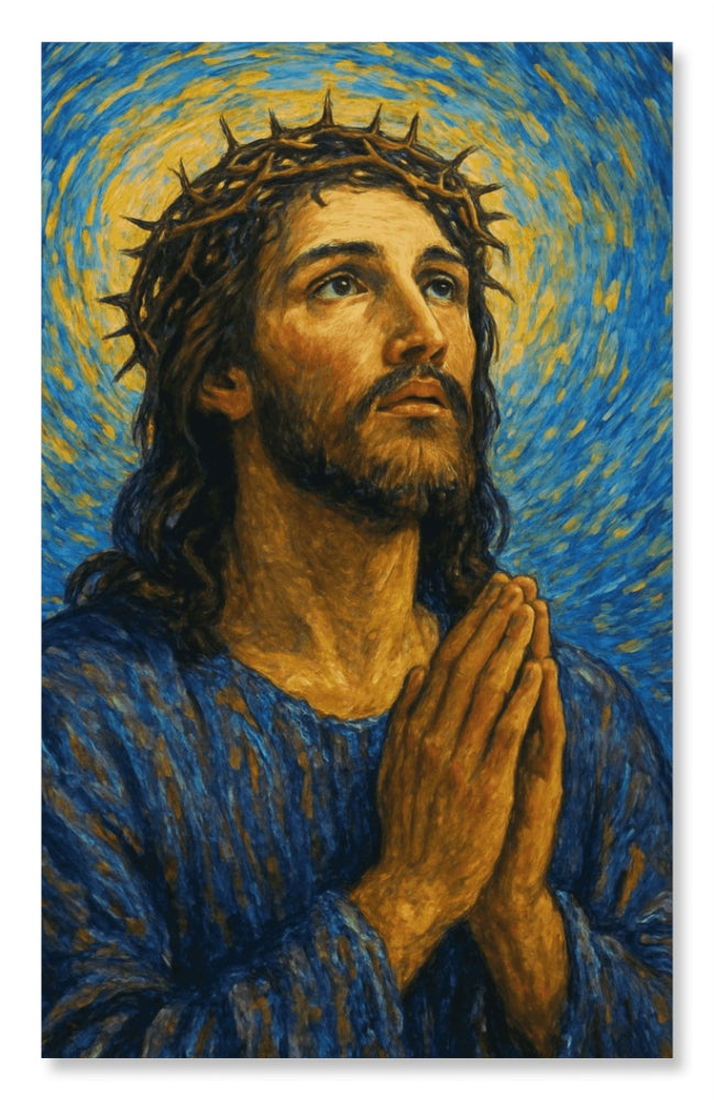 The Redeemer's Prayer - Van Gogh – PaintWaint