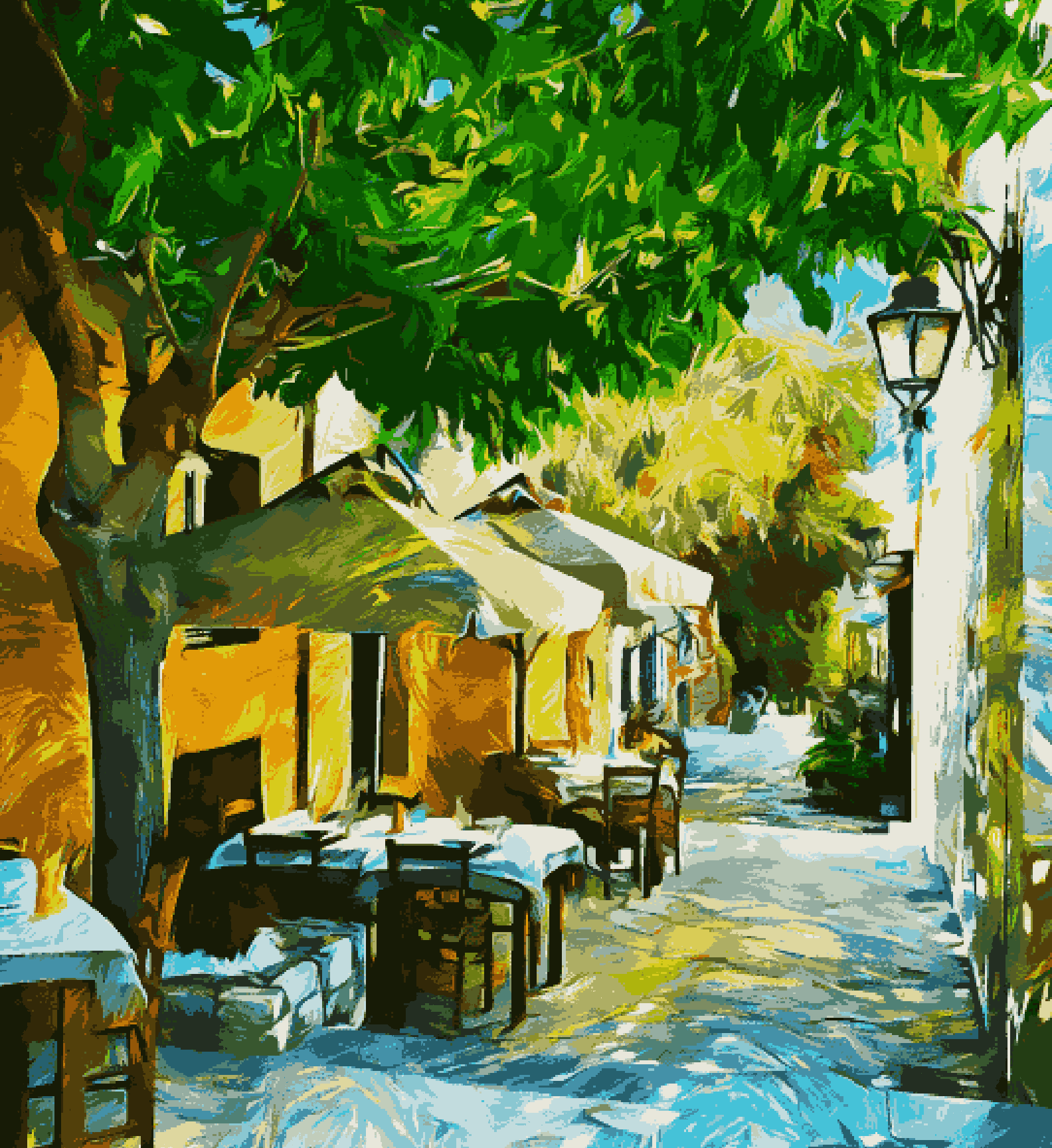 Athens Greece Landscape – PaintWaint