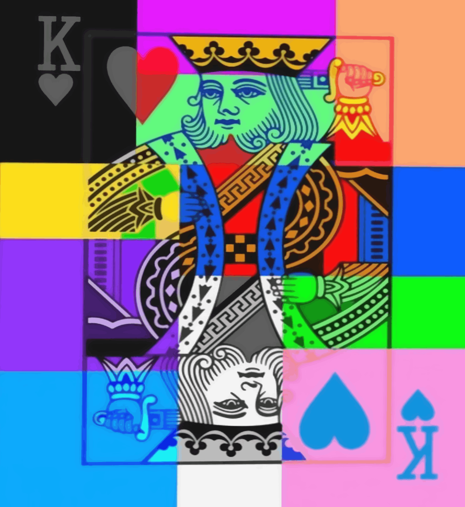 Coloring Modern King - Raja Rani Collection – PaintWaint