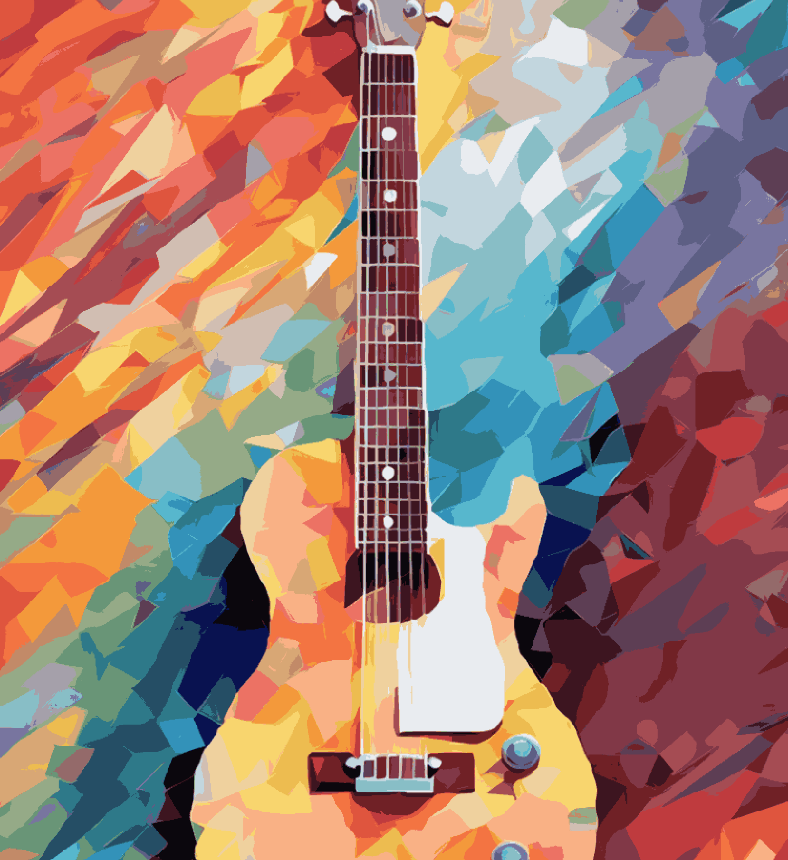 Guitar Vibrant – PaintWaint