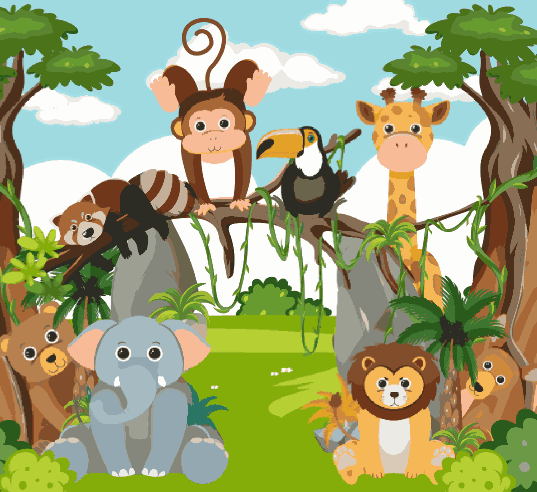 Jungle Party – PaintWaint