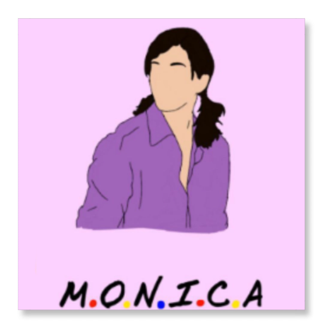 Chef Monica -Friends – PaintWaint