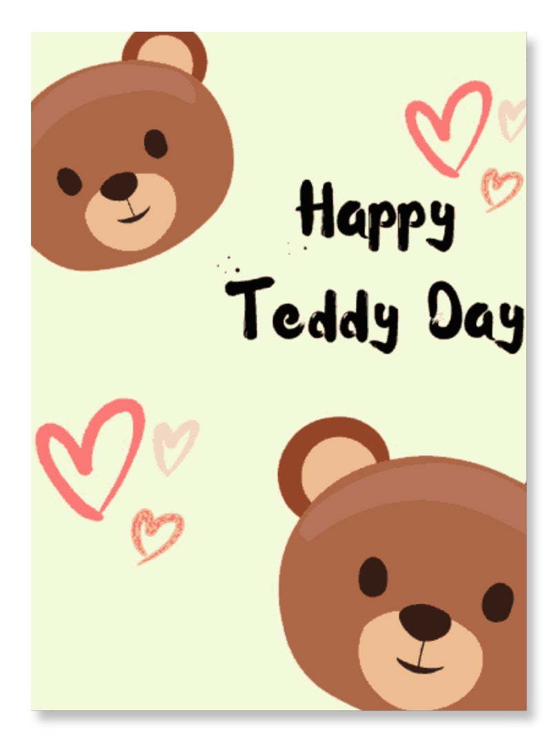 Teddies All Over - Teddy Day – PaintWaint