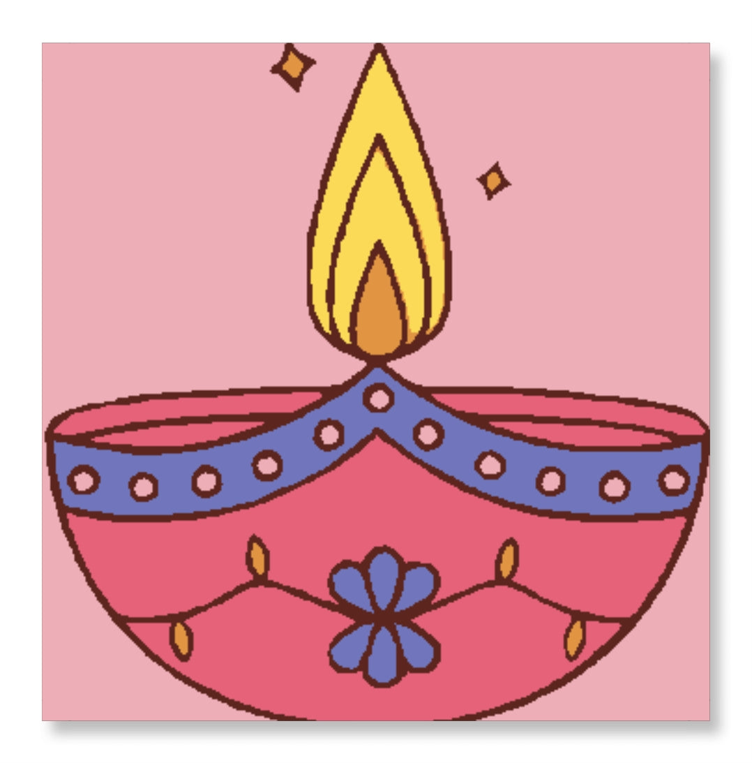 Diwali Diya – PaintWaint