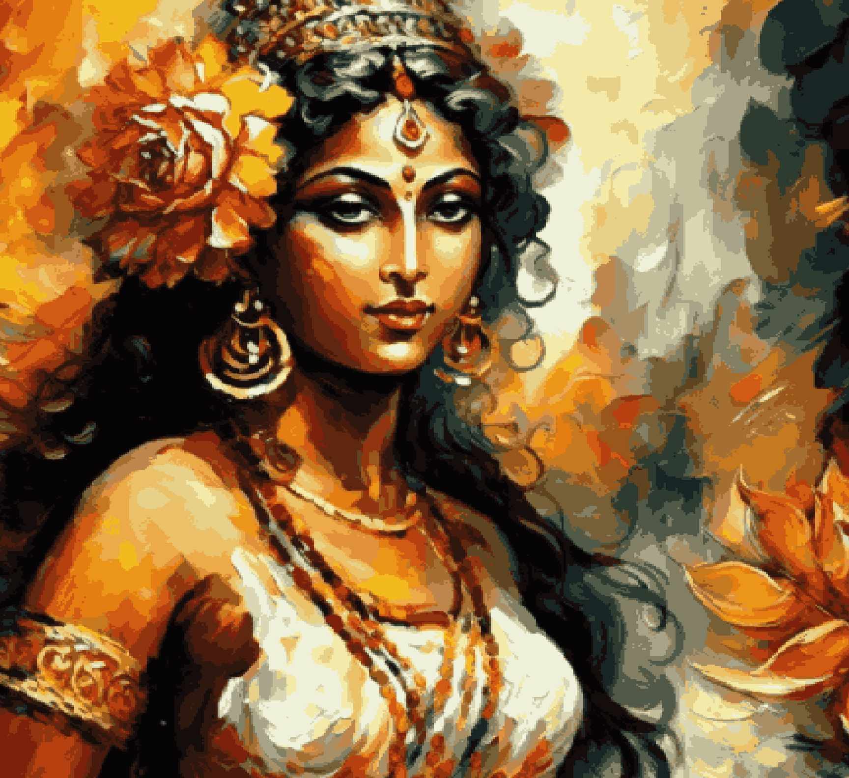 Maa Parvati – PaintWaint