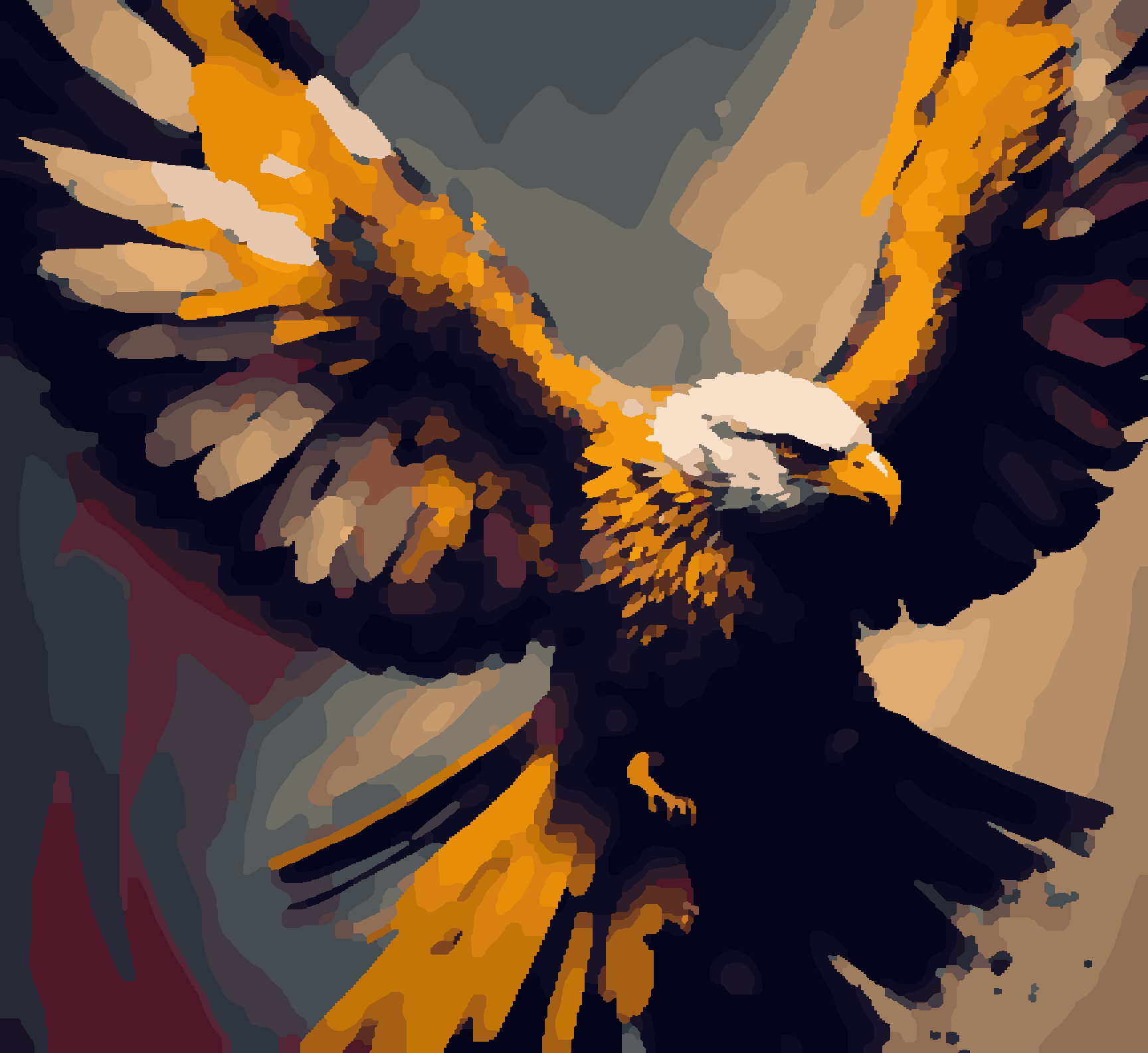 Sharp Eagle – PaintWaint
