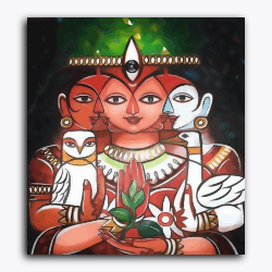 Tri Devi Abstract – PaintWaint