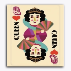 Queen Royale Card - Raja Rani Collection – PaintWaint