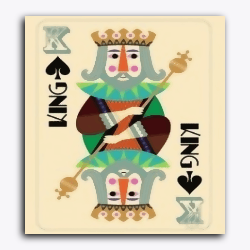 King Royale Card - Raja Rani Collection – PaintWaint