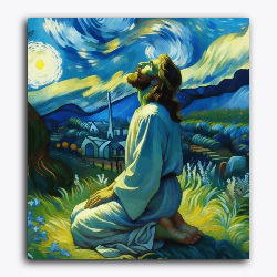 Jesus Van Gogh Art – PaintWaint