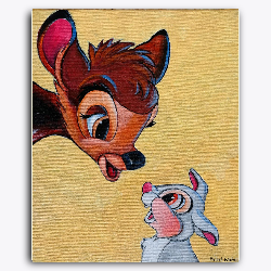 Bambi & Thumper- Tutorial – PaintWaint