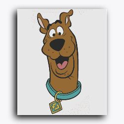 Scooby Dooby Doo Face – PaintWaint
