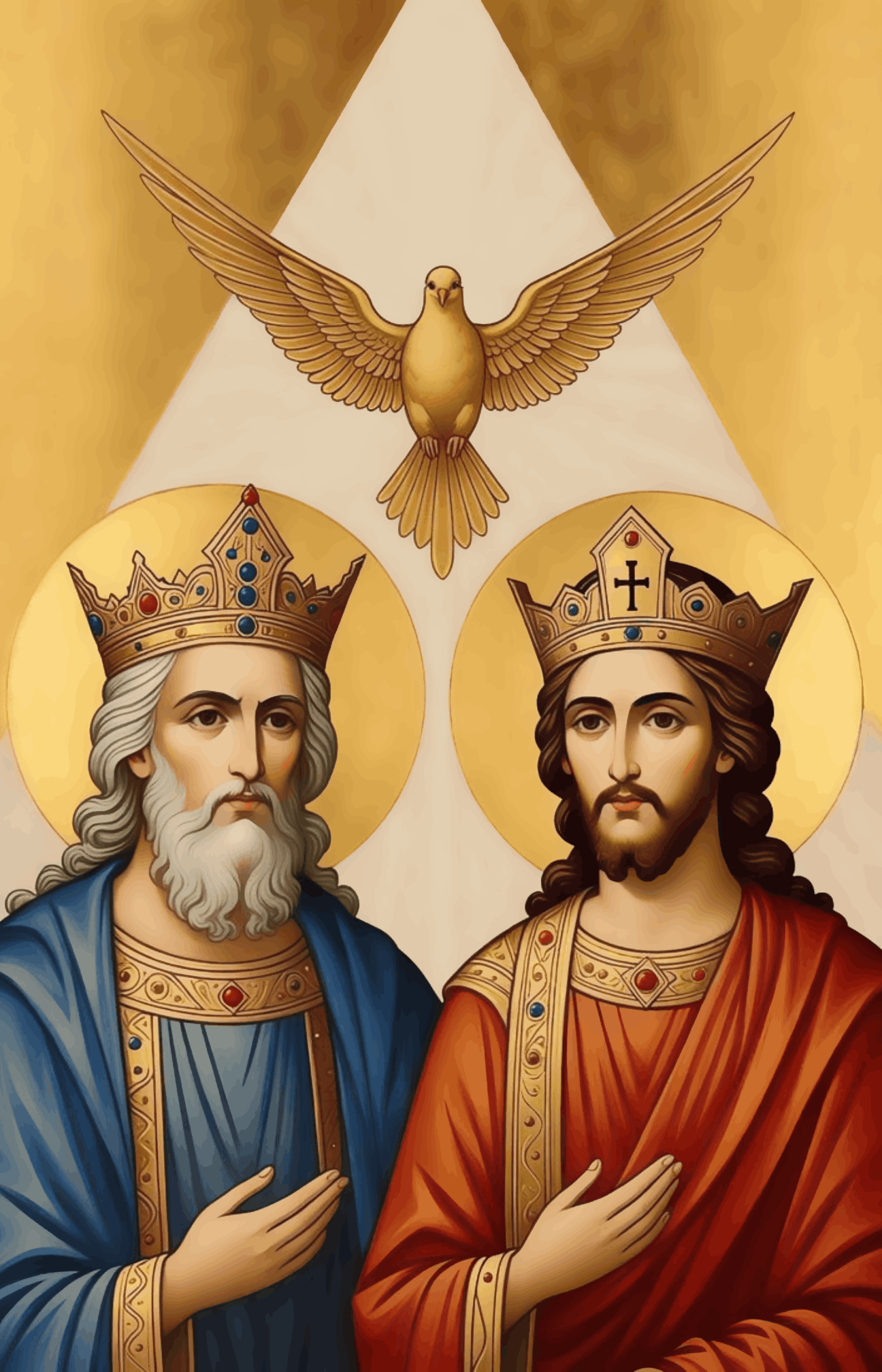 The Holy Trinity - Christmas – PaintWaint